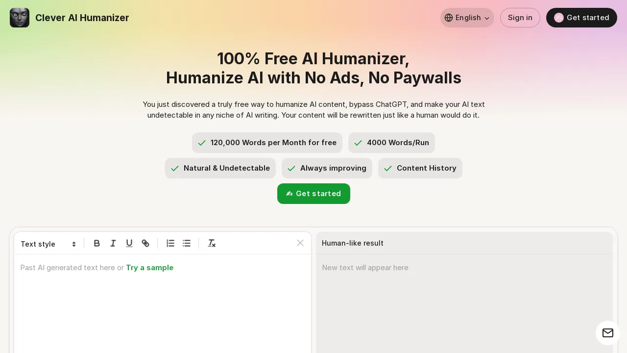 Clever AI Humanizer - BestofAI